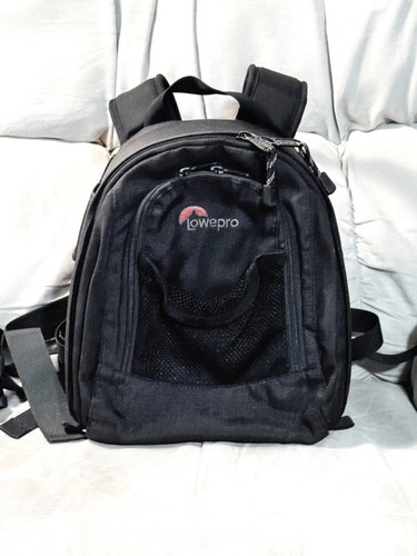 LowePro Micro Trekker 100 Camera Bag Backpack Black Compartment 12" x ...