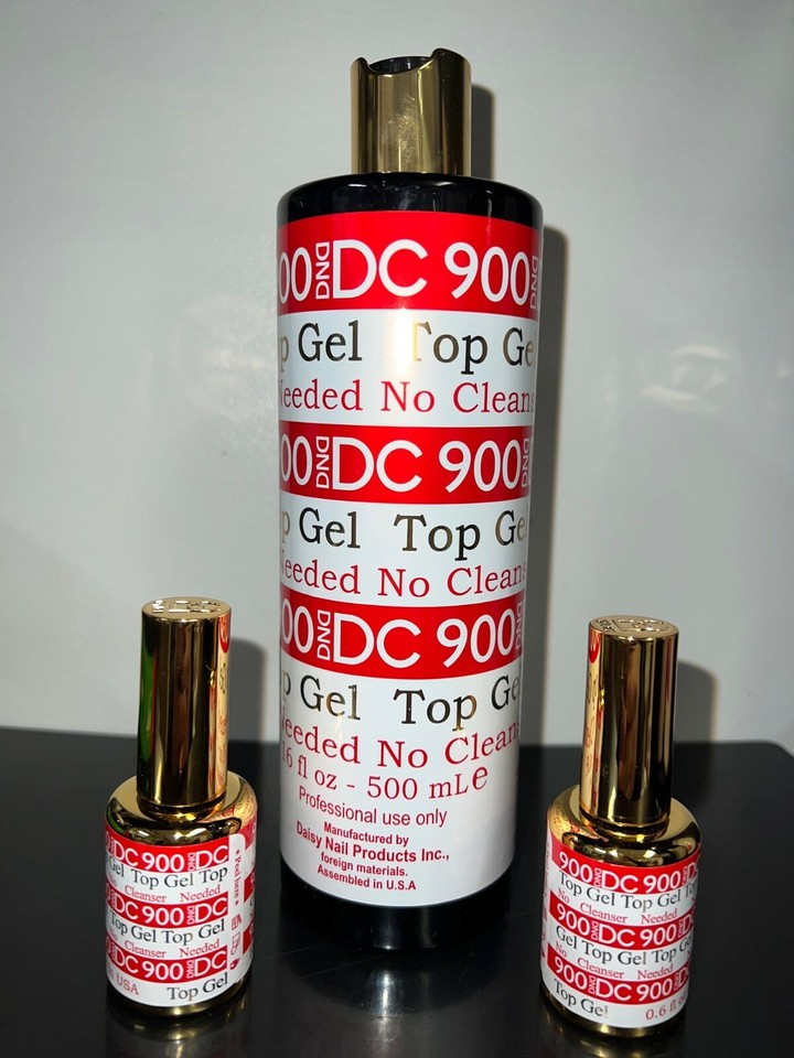 DND DC TOP & BASE COAT AVAILABLE (700/800/900) REFILL -16oz OR .06oz ...