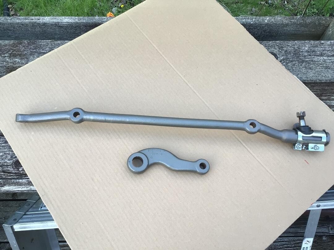 Corvette 69-75 manual steering relay rod - center link w/pitman arm HD ...