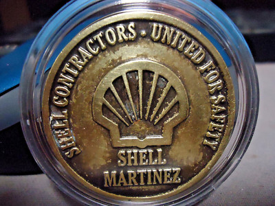 SHELL CONTRACTORS - UNITED FOR SAFETY - ALL TO GO AND ONE TO NO - TOKEN ...