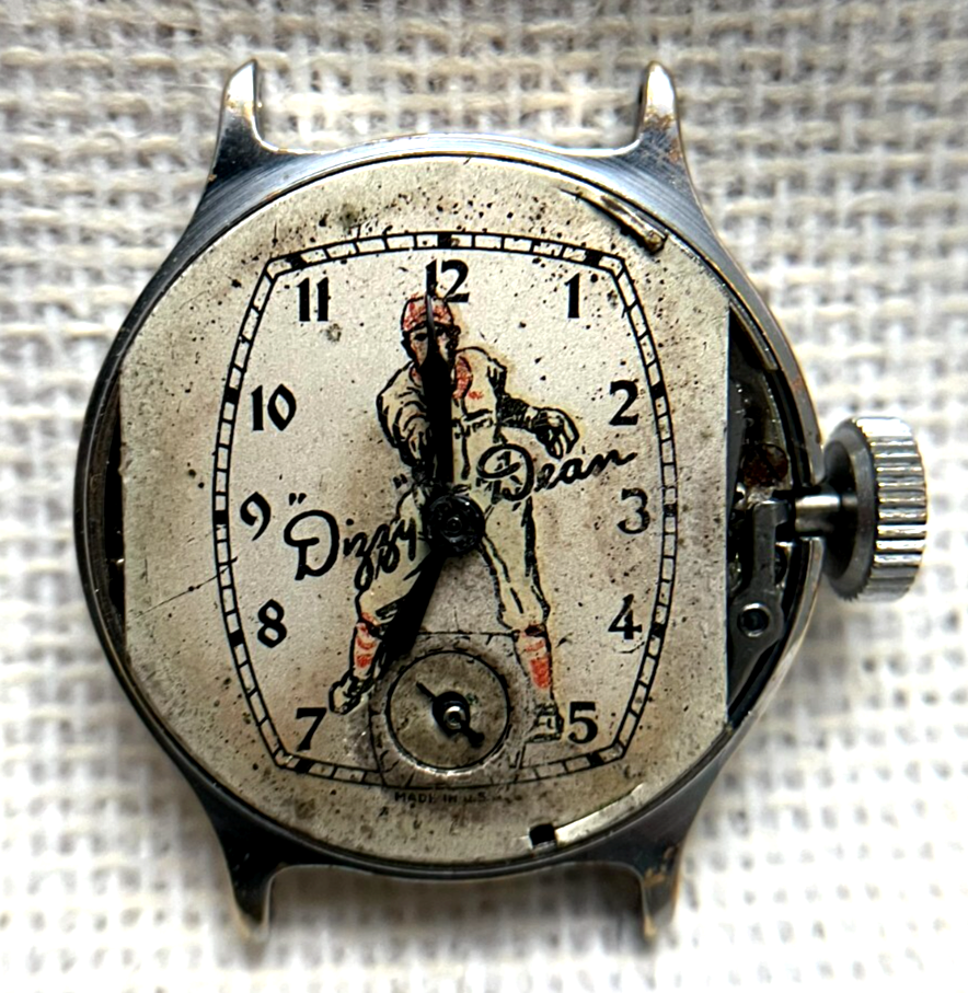 DIZZY DEAN WATCH === WORKING , 1934 Model ALL ORIGINAL. | eBay