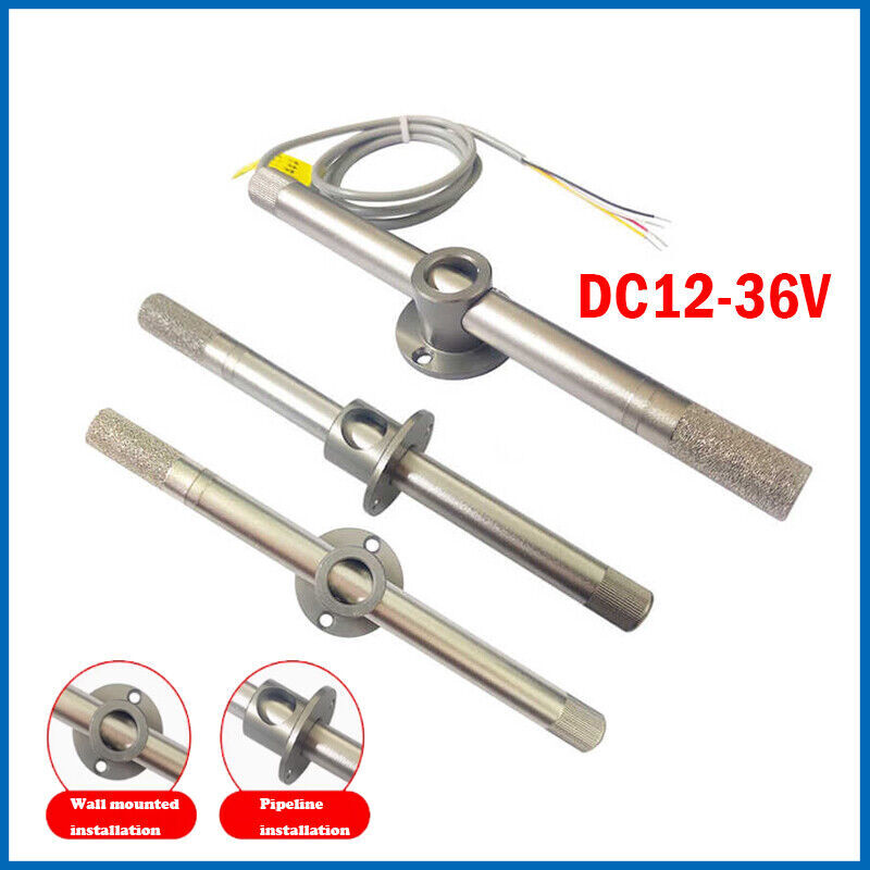 Temperature Transmitter Probe DC12-36VTemperature Humidity Sensor 4 ...