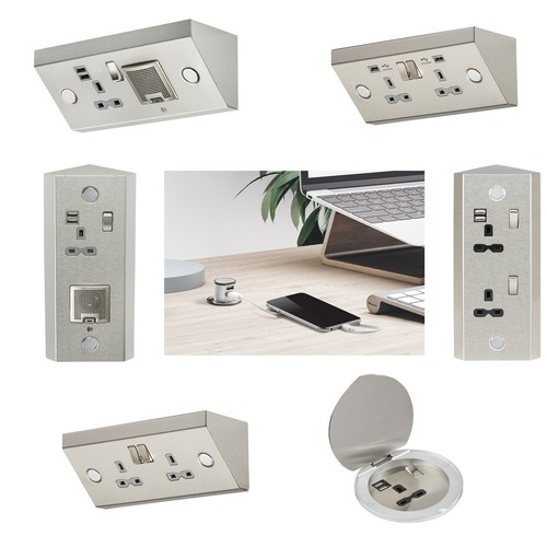 KITCHEN DESKTOP WORKTOP SOCKET USB BLUETOOTH SPEAKER UNDER CABINET | eBay