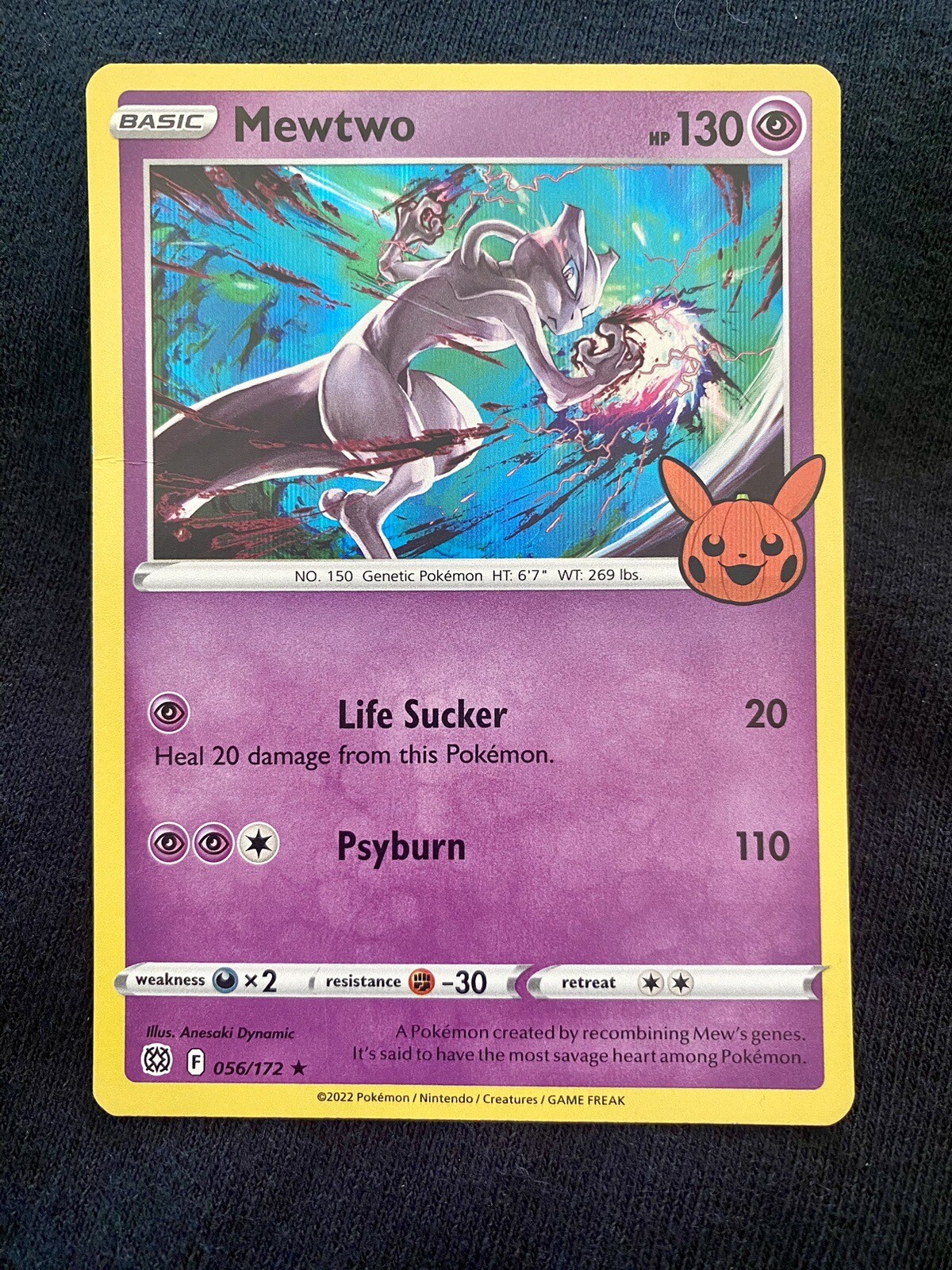 Pokémon TCG Mewtwo Promo (Trick or Trade Halloween) 056/172 | eBay