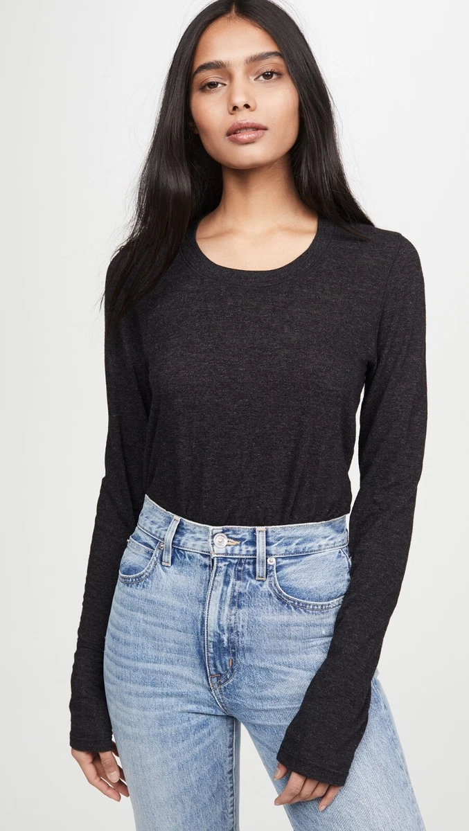 Monrow Long Sleeve Crew Tee Online | emergencydentistry.com