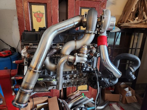 N54 Top Mount Single Turbo Manifold/kit | eBay