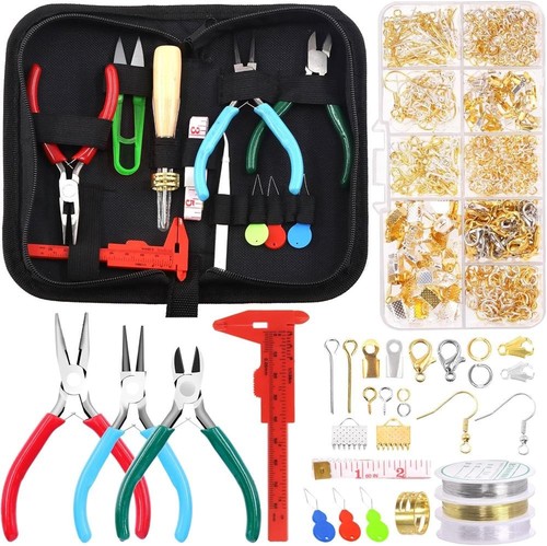 950Pcs Jewelry Making Supplies Kit with Jewelry Making Tools, 3 Type ...