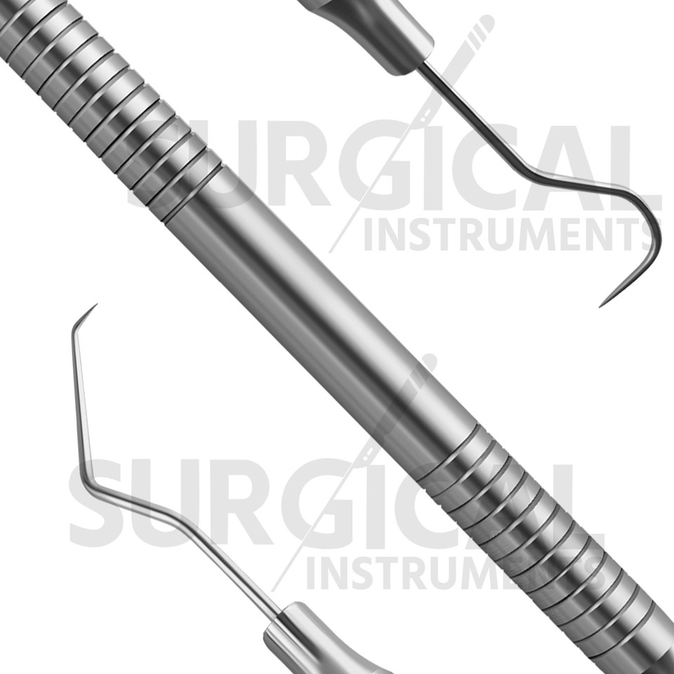 5 Pcs Dental Probe Explorer #5 Surgical Instruments Hollow Handle ...