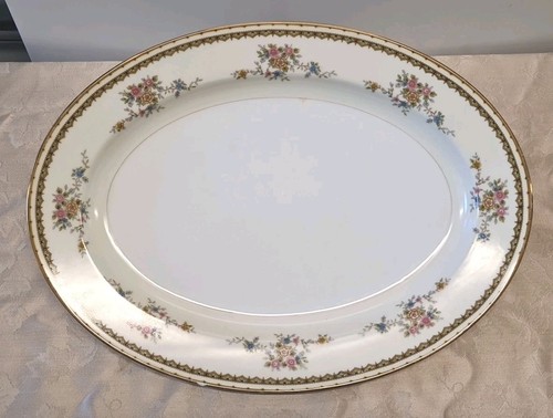 Noritake M Japan Fine China Plate 16×12 In 1930's Vintage | eBay