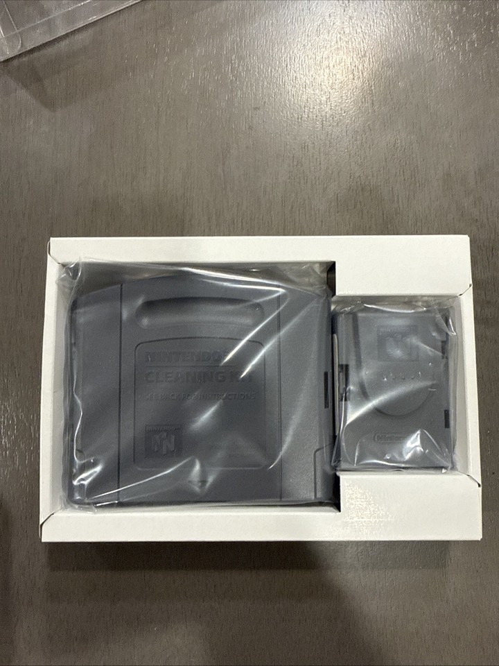 Nintendo N64 Cleaning Kit w Original Box and All Inserts | eBay UK