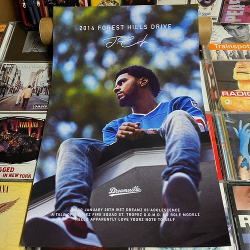 J. Cole ‘2014 Forest Hills Drive’ Album Poster - 11x17 | eBay