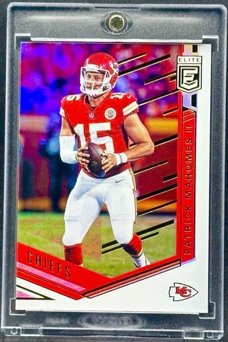 Patrick Mahomes RARE ROOKIE GOLD FOIL INVESTMENT CARD PANINI CHIEFS MVP ...