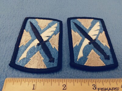 PAIR OF - U.S. Army 300th MILITARY INTELLIGENCE BRIGADE PATCHES - NEW ...