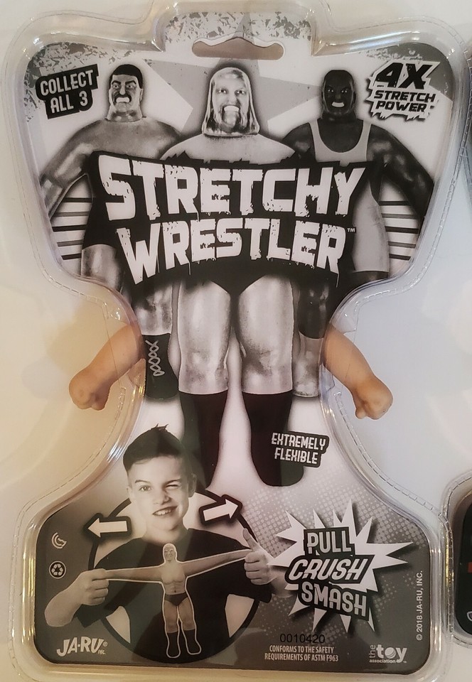 Stretchy Wrestler 4X Stretch Power Ages 4+ NEW Sealed - Green Suit | eBay