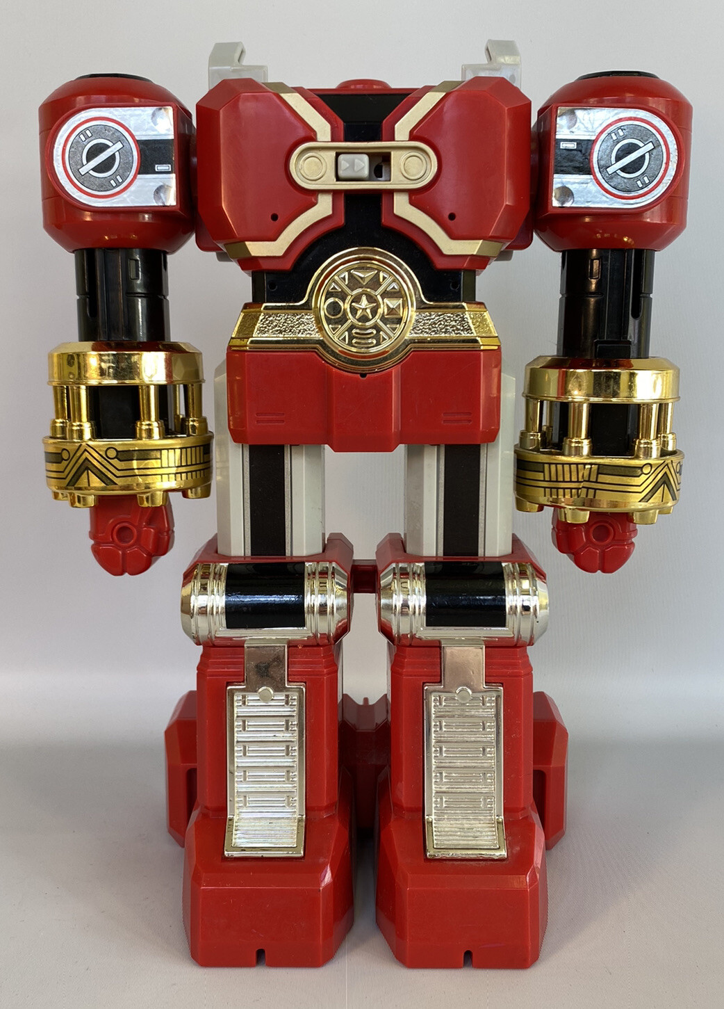 Power Rangers Zeo Red Battlezord Megazord Figure Deluxe DX Works ...