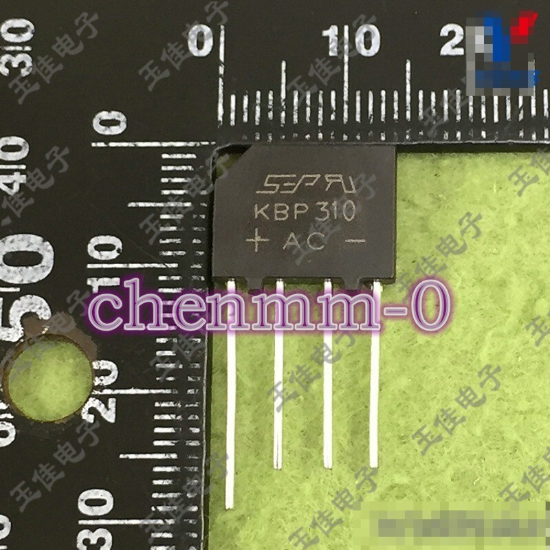 10PCS Rectifier bridge stack straight KBP310 31/1000V flat bridge #ZJ ...