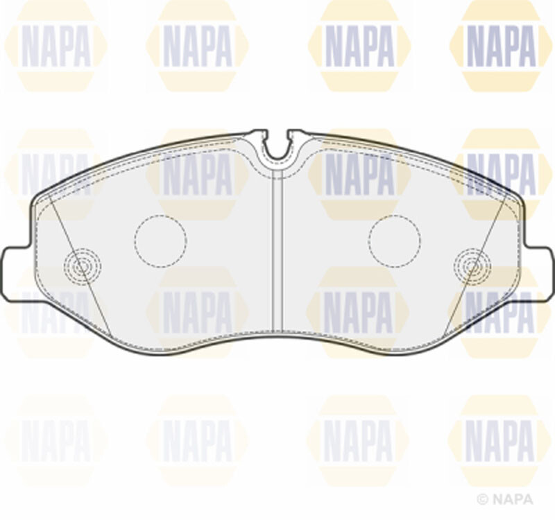 Fits Mercedes Vito V-Class 2.0 CDi 2.1 D NAPA Front Brake Pads Set ...