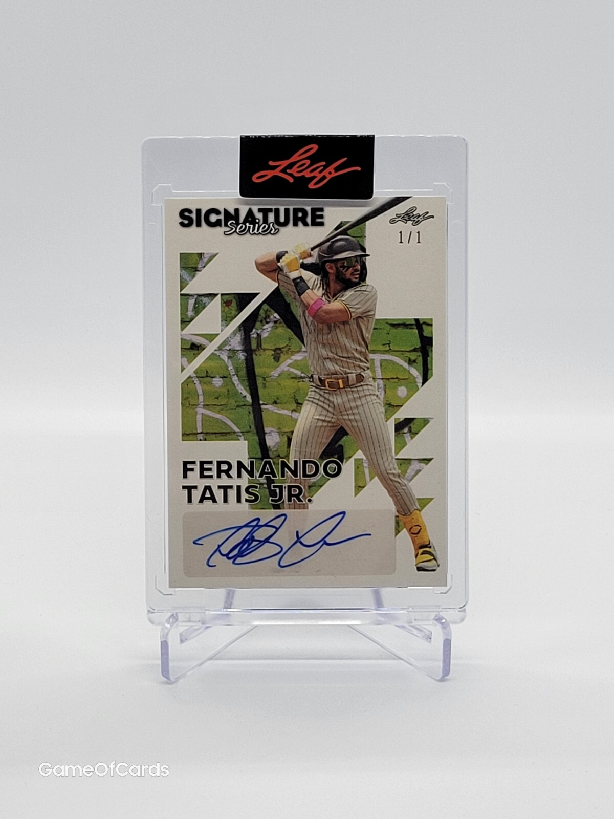 2023 Leaf Signature Series FERNANDO TATIS JR. Auto Autograph 1/1 - 1 of ...