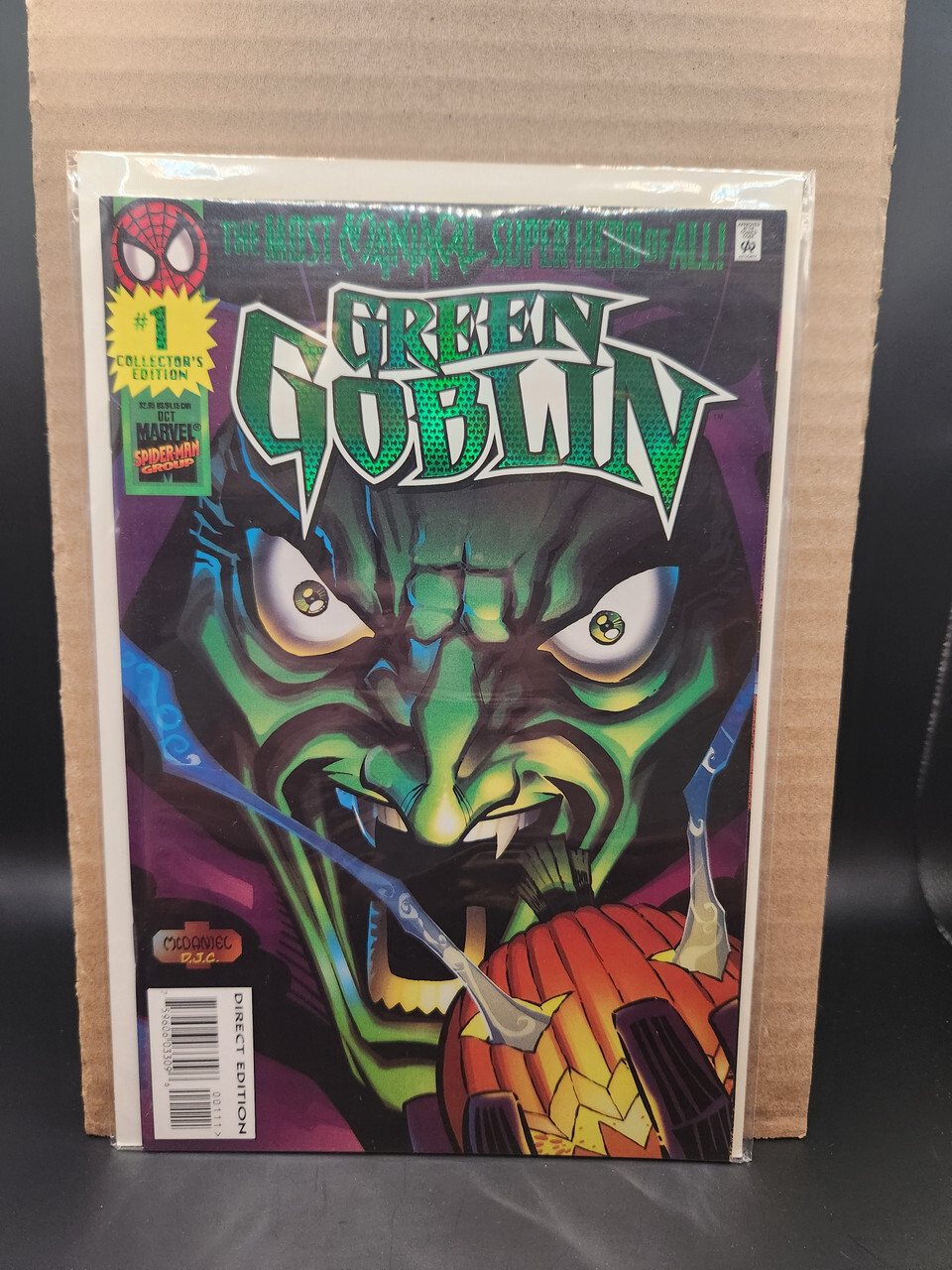 Green Goblin #1 1995, Marvel Comics Foil Cover Bagged And Boarded ...