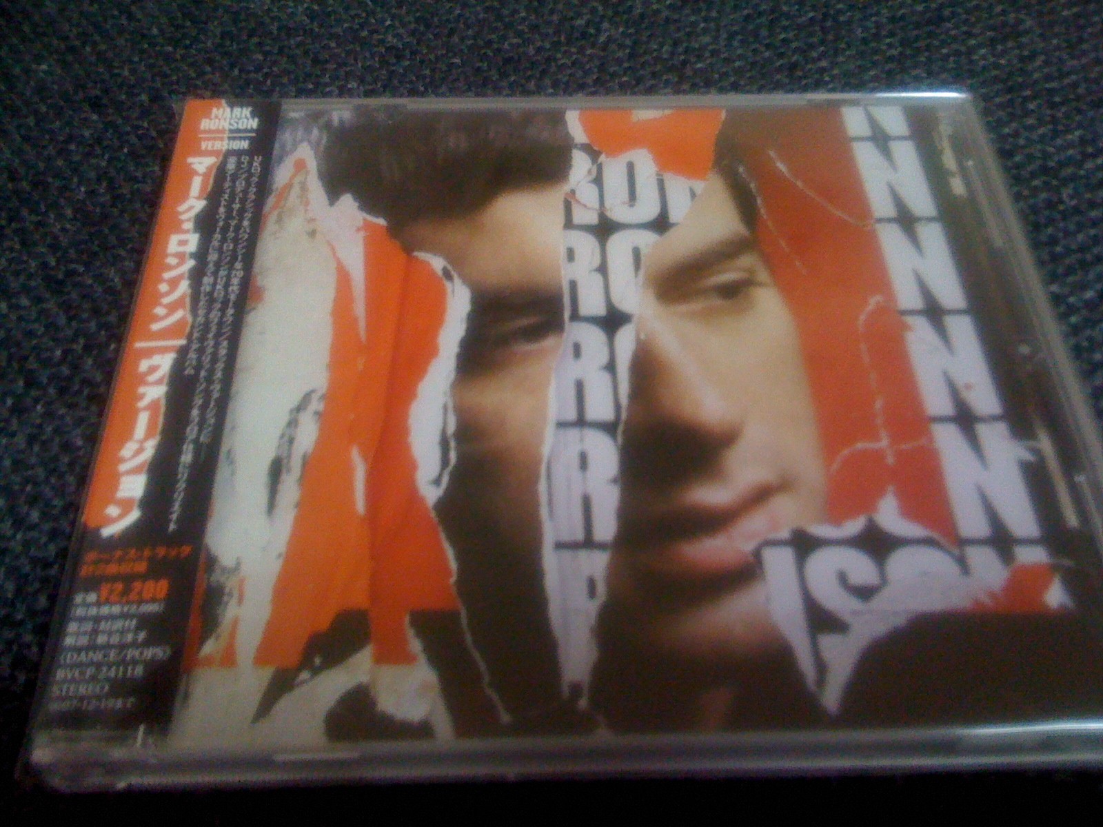 MARK RONSON / version /JAPAN LTD CD OBI | eBay