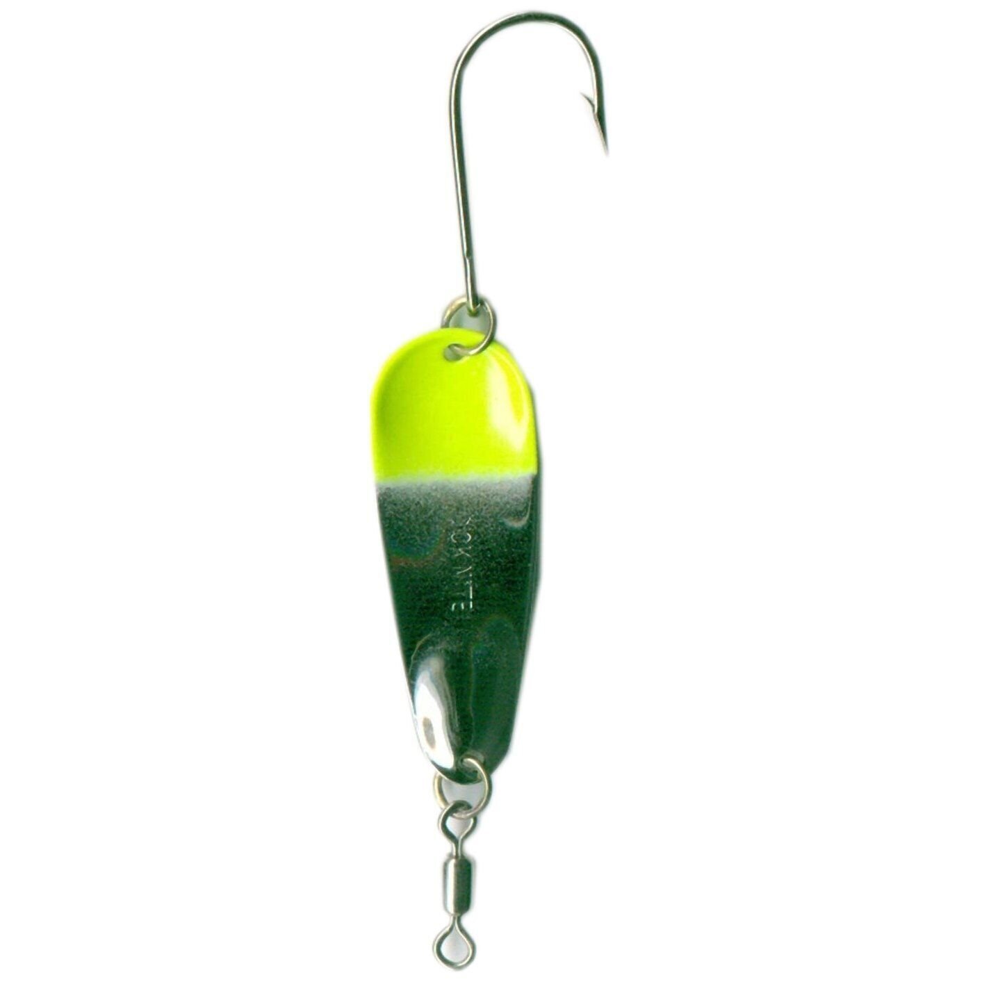 Dick Nite Spoons Head Spoon Fishing Equipment, 1/16 oz, Nickel/Green | eBay