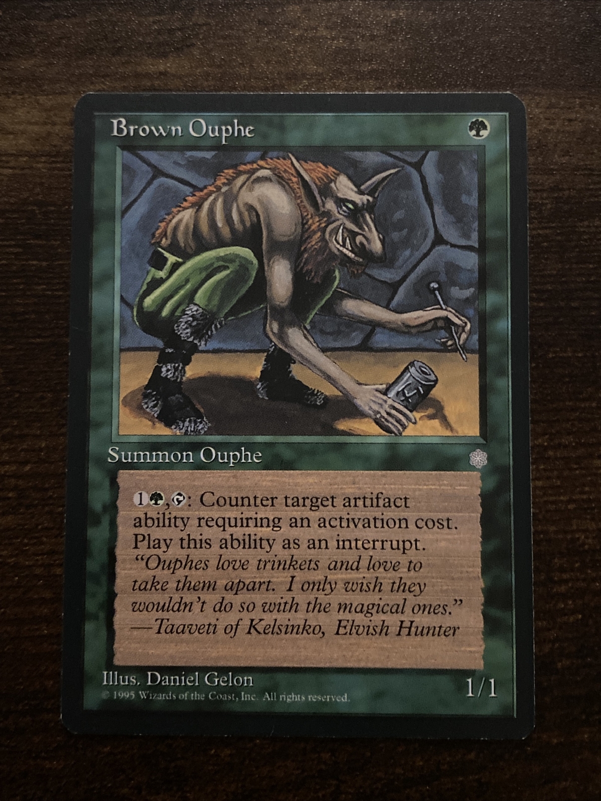 Brown Ouphe Ice Age MTG Magic The Gathering D8974* | eBay
