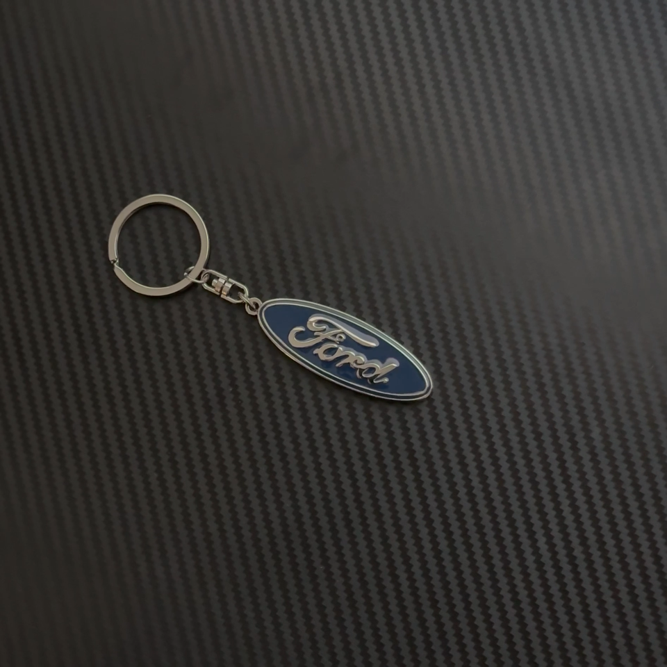Ford Logo Enamel Keychain US Seller Free Shipping | eBay