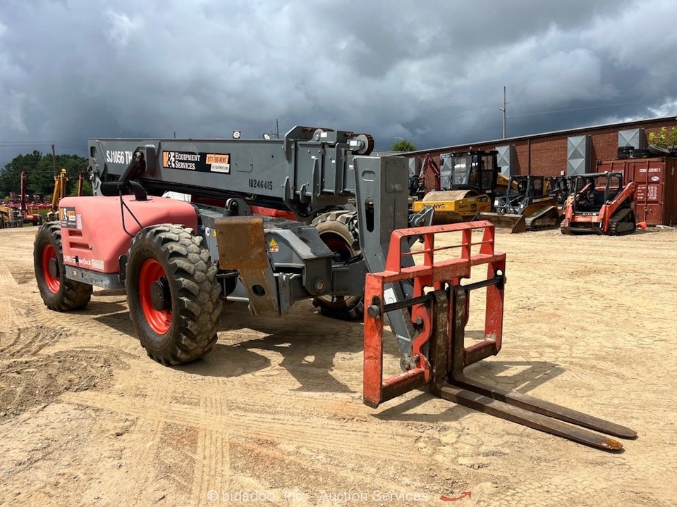 2018 Skyjack SJ1056TH 56' 10K Telescopic Reach Forklift Telehandler ...