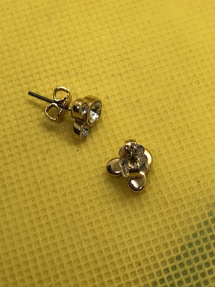 CZ Mouse Head Earrings | eBay