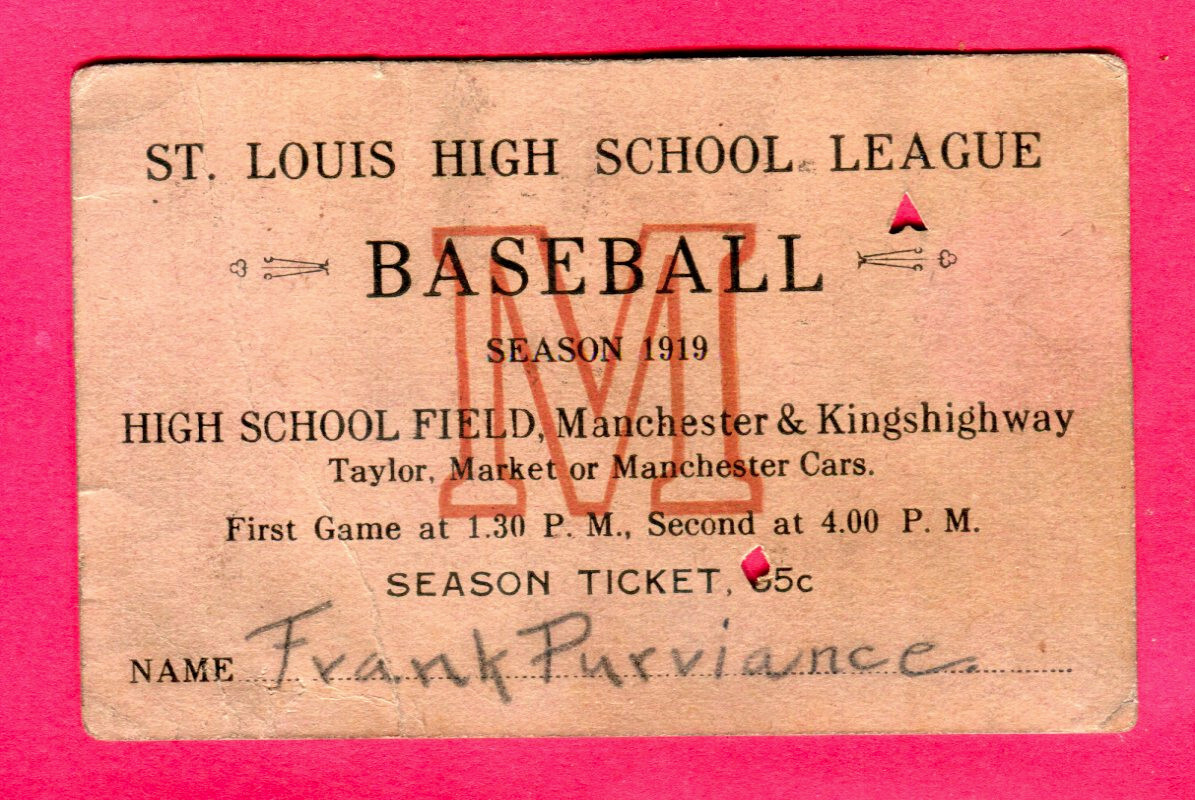 SUPER VINTAGE 1919 BASEBALL SEASON TICKET/PASS & FULL SCHEDULE-DURING ...