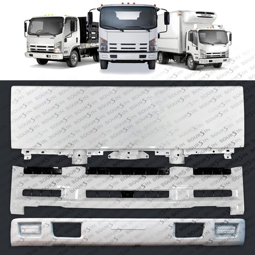 Front Panel & Grille & Bumper For Isuzu NPR NQR NRR 2008-2014 White | eBay