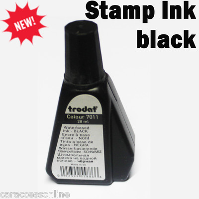 stamp ink black refill 28ml | eBay Australia