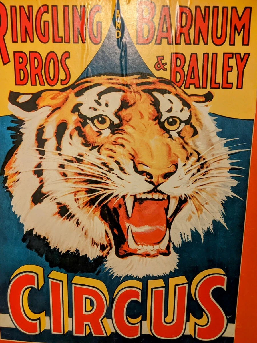 Circus Tiger Posters