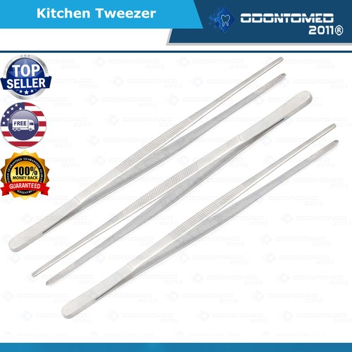 Chicken ,Pasta boiling Tweezer 12" Use Grill, Tikka, Bar B Q Tweezer 3 ...