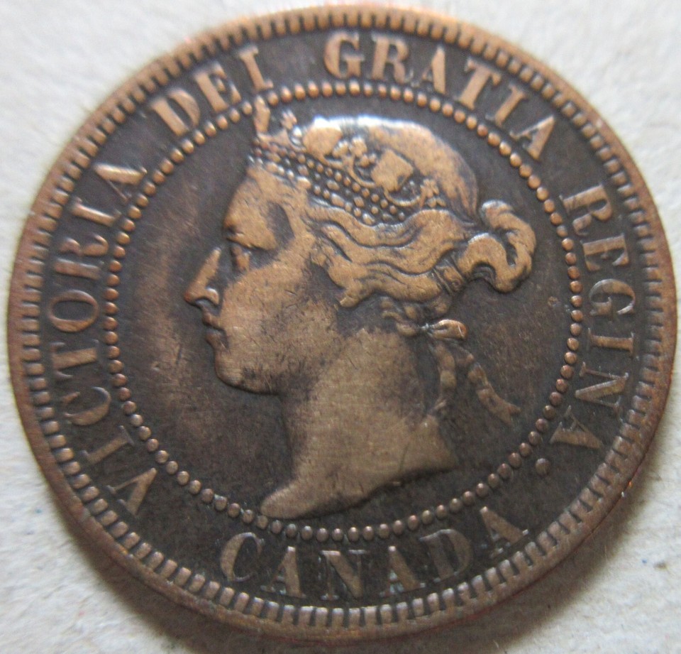 1900 H Canada Large Cent Coin. VICTORIA ERA PENNY 1p 1c (RP) | eBay