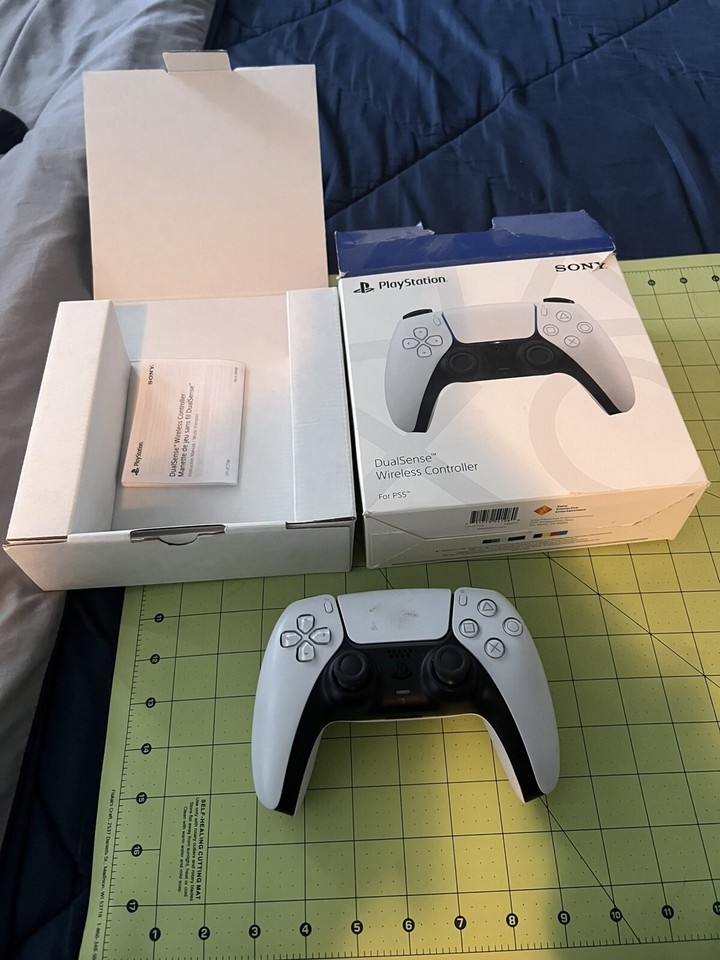 Sony Ps5 Controller - White In Box 711719546771 | eBay