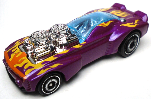 2018 HOT WHEELS RODGER DODGER 2.0 PURPLE 1:64 DIECAST 2 7/8" CAR W ...