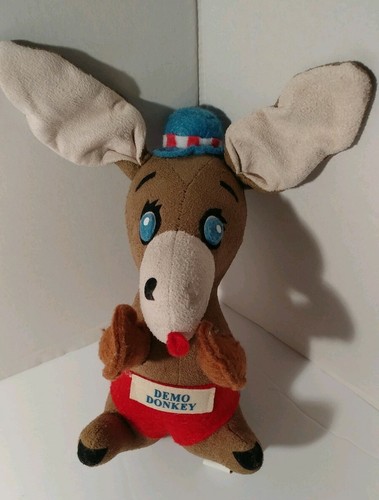 Demo Donkey Political Doll plush Dakin Dream Pets Voting stuffed animal ...