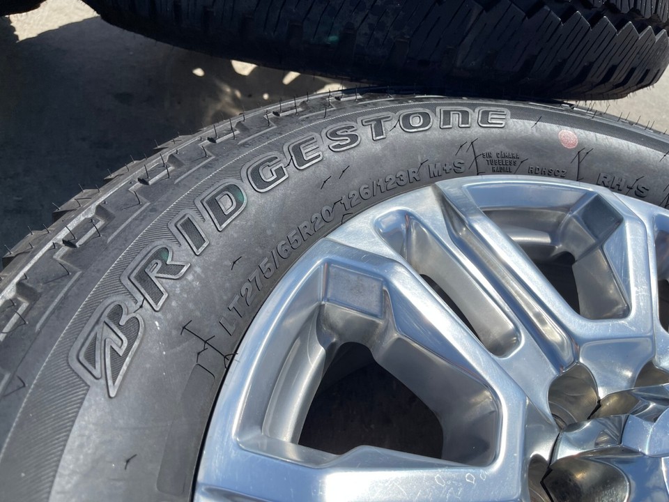 20" GMC Sierra Denali 2500 3500 OEM 5957 wheels rims tires 2022 2023 ...