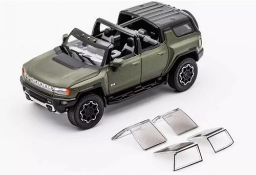 1/64 Gmc Hummer Ev Suv Lhd Green Ks049-359 Mini car | eBay
