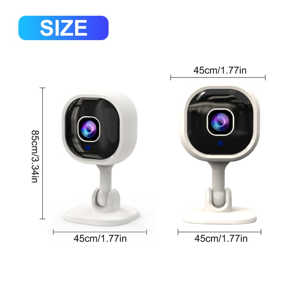 1080p Smart Home HD Camera, Indoor IP Security Surveillance System ...