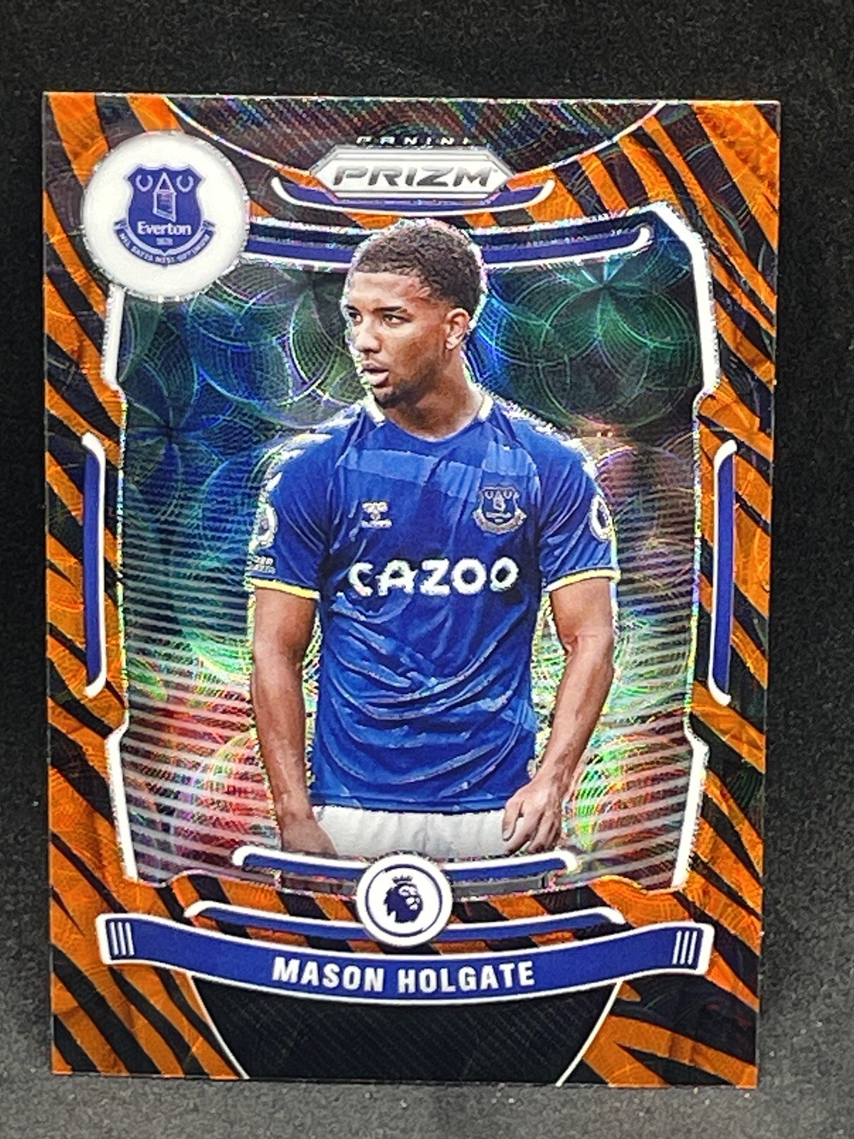 2021-22 Panini Prizm Premier League - Mason Holgate #96 Choice Tiger ...