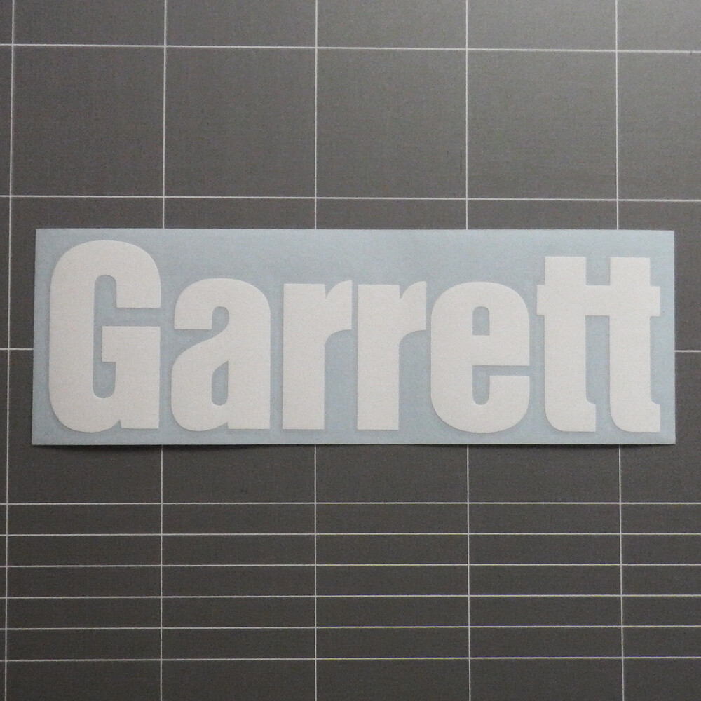 Garrett - Turbo Car Performance Decal Custom Sticker Truck Ute Custom ...