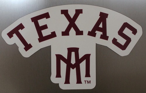 University of Texas Aggies A&M ATM Team Magnet Athletics Football NCAA ...