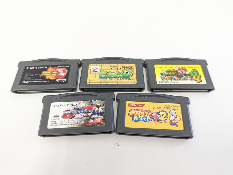 C604 Ship Free Nintendo Gameboy micro console Blue color game Japan x ...