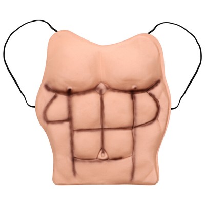 Muscle Chest Suit For Men, Half Body Design Realistic Fake Muscle ...