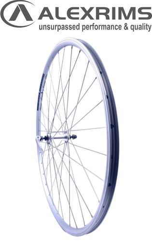 Alex DC19 700c Doublewall Hybrid Silver QR Front Wheel | eBay