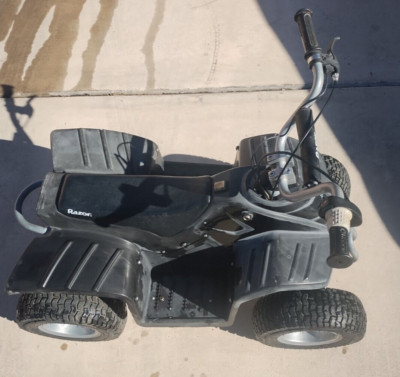 Kids Razor Electric Off Road Mini Dirt Quad Bike 4 Wheeler ATV 24 Volt ...