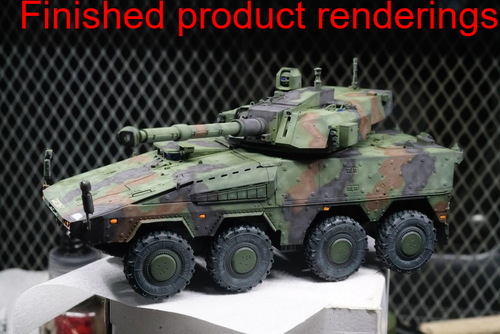 3D Printed 1/72/87 Germany Boxer MGS Wheeled Infantry Vehicle Model Kit ...