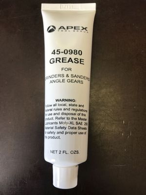APEX 45-0980 GREASE FOR GRINDERS AND SANDERS ANGLE GEARS BRAND NEW | eBay